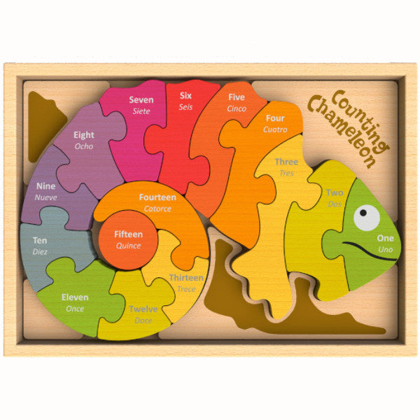 Spanish - English Numbers Puzzle