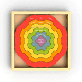 Language Learning Stacking Puzzle